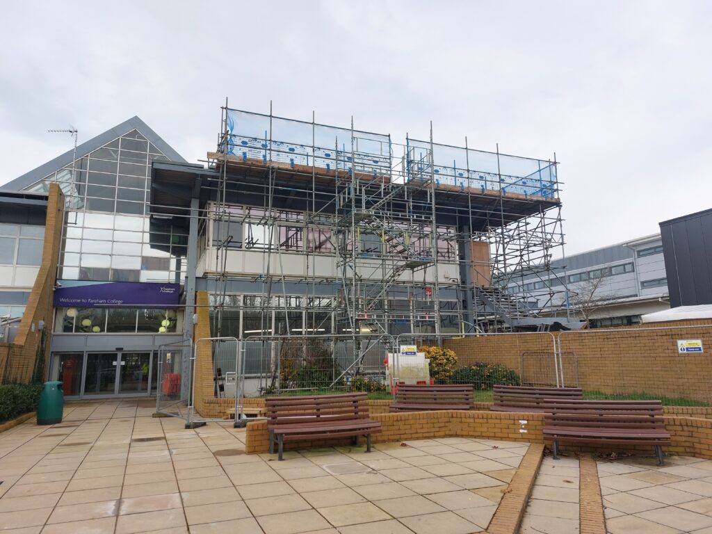 New Project: Fareham College - Ascia Construction